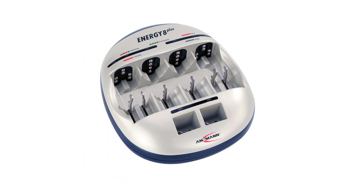 Verkkolaturi Ansmann Energy 8 Plus | fenixvalaisimet.fi